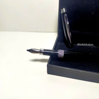 Jual [LANGKA] Fountain Pen Iridium Black Set Nib Box Pulpen Klasik ...