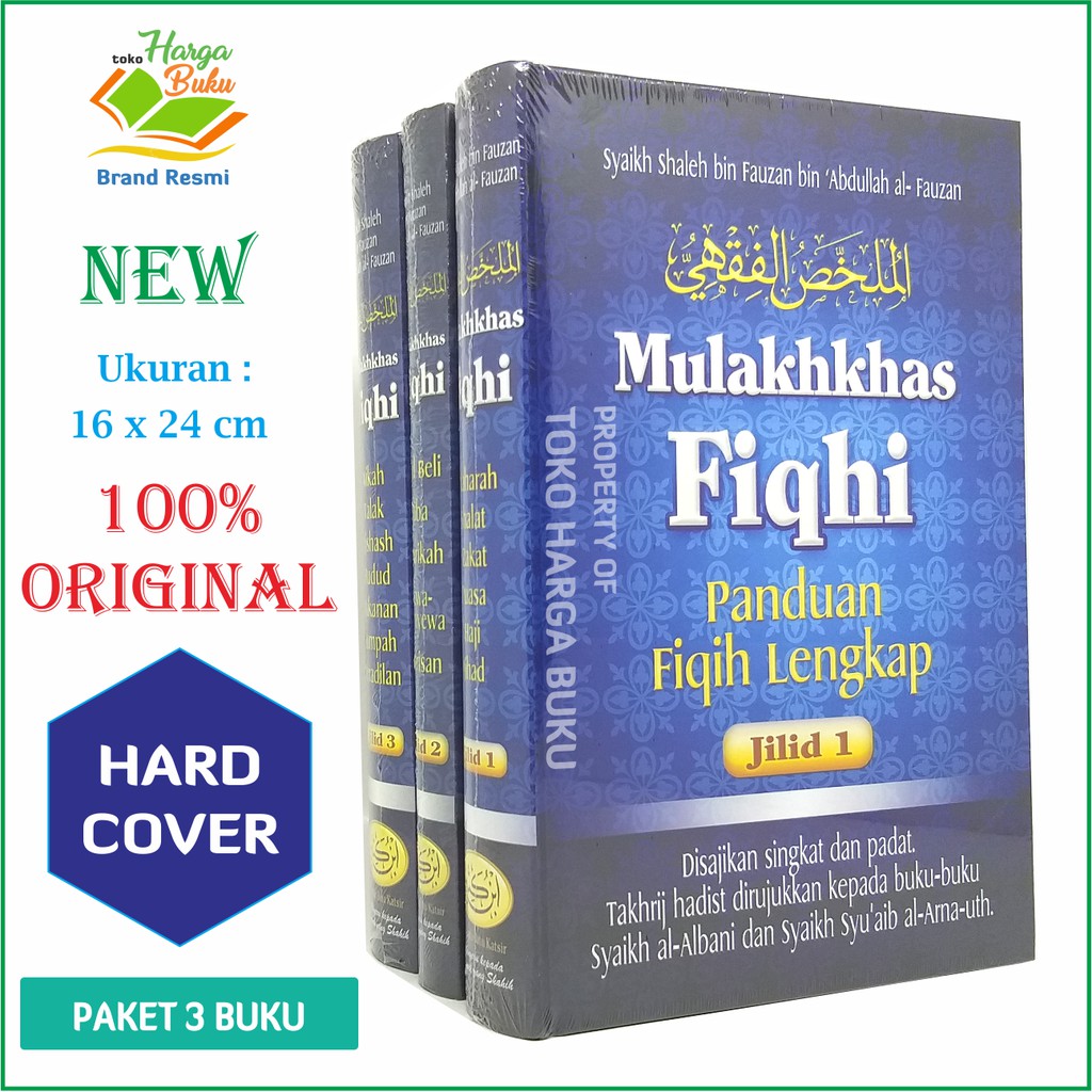 Paket 3 Buku Mulakhkhas Fiqhi - Panduan Fiqih Fikih Lengkap 3 Jilid PIK | Shopee Indonesia