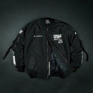 Jual KREMLIN Bomber jacket - Genesis | Black | Shopee Indonesia