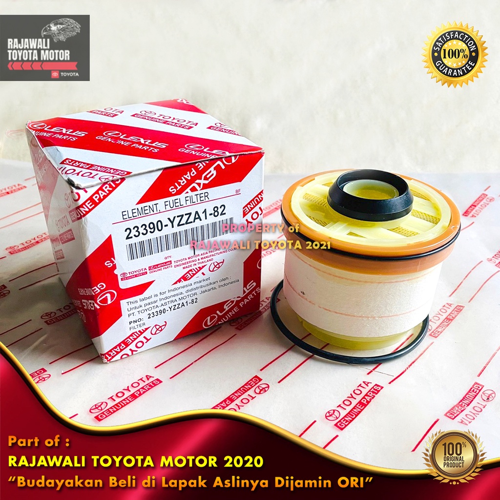 Jual Filter Saringan Solar Fortuner, Innova, Hiace & Hilux 2005-2015 ...