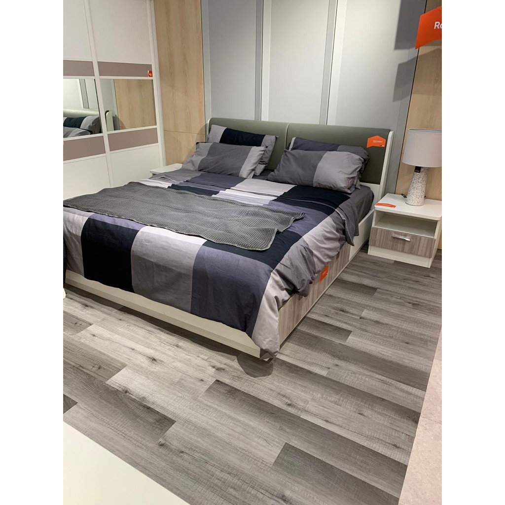 Jual AIDI VINYL LANTAI LVT 014 LUXURY VINYL TILE 3MM VINYL FLOOR MOTIF ...