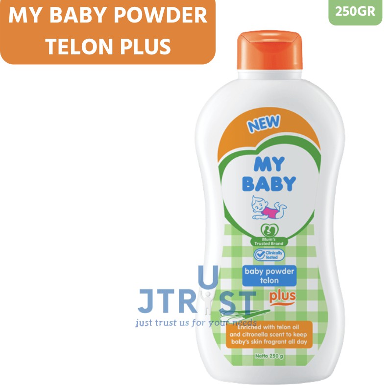 Jual My Baby Powder Telon Plus Bedak Bayi 250gr + 63gr Indonesia|Shopee ...