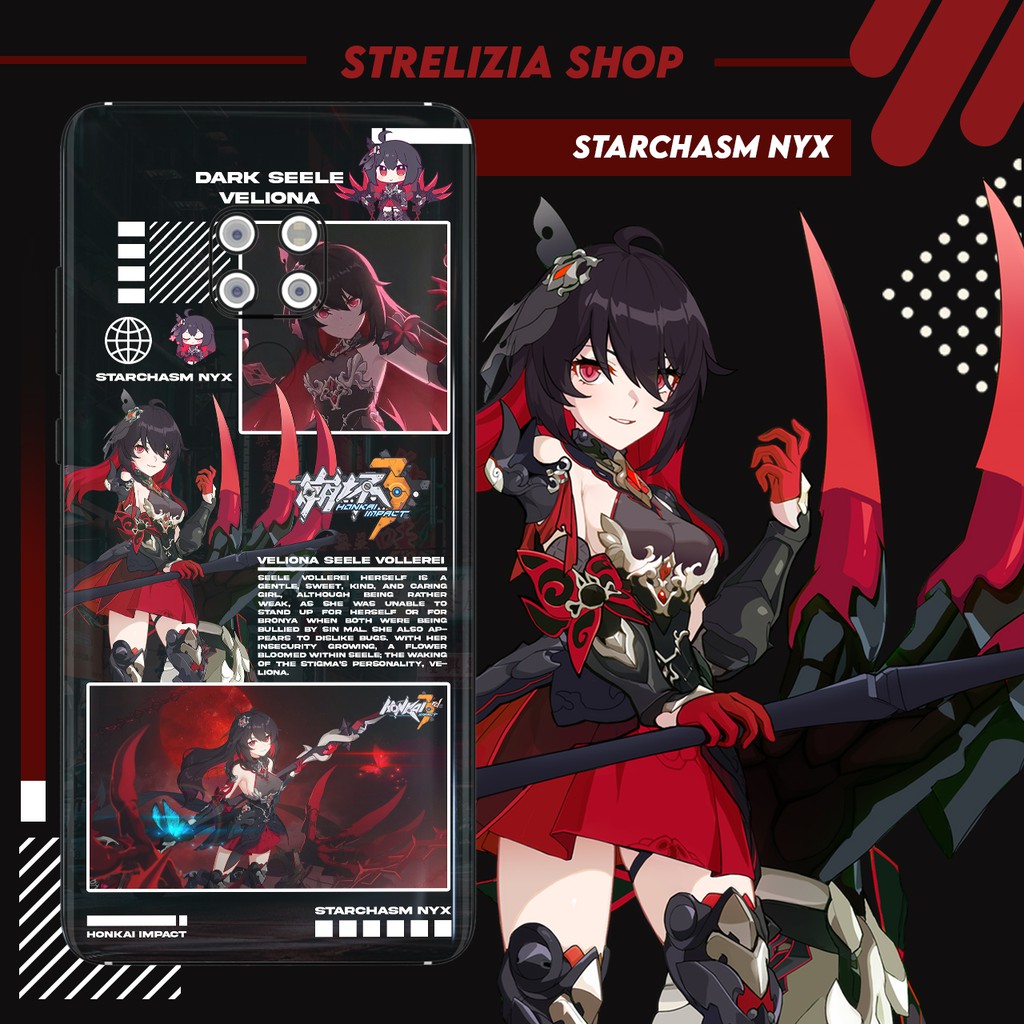 Jual Phone Case Honkai Impact Starchasm Nyx Dark Seele Veliona | Shopee ...