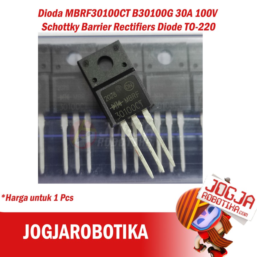 Jual Dioda MBRF30100CT B30100G 30A 100V Schottky Barrier Rectifiers Diode | Shopee Indonesia