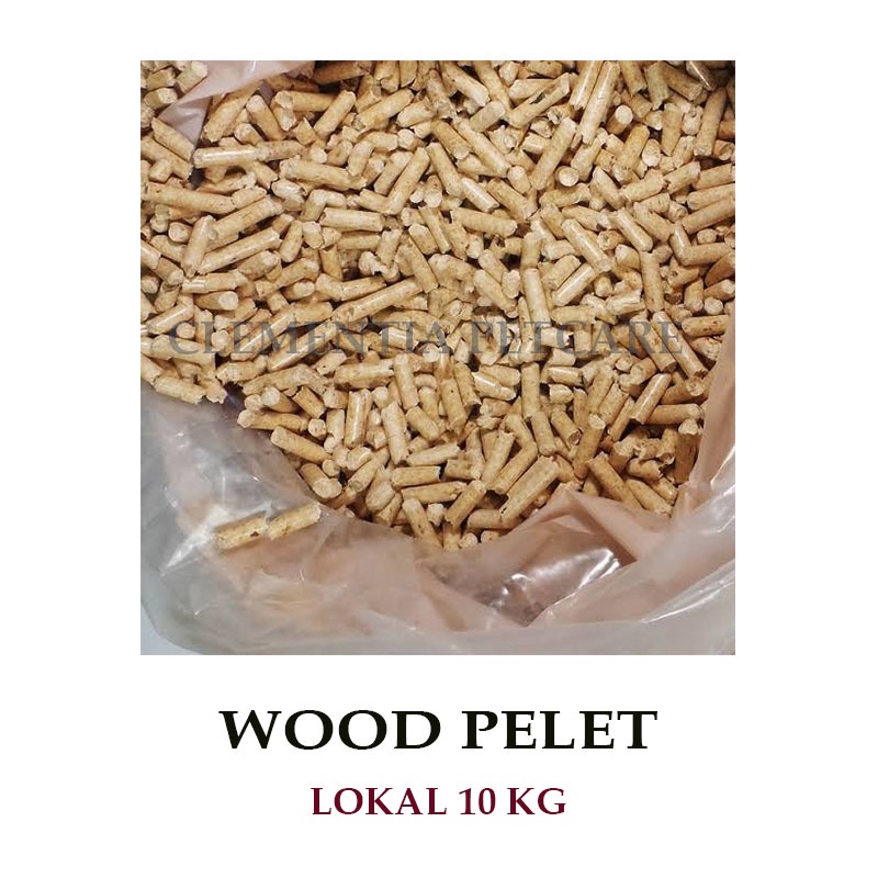 Jual Serbuk Kayu Bentuk Pelet WOOD PELET LOKAL 10 kg Wood pellet 10kg ...