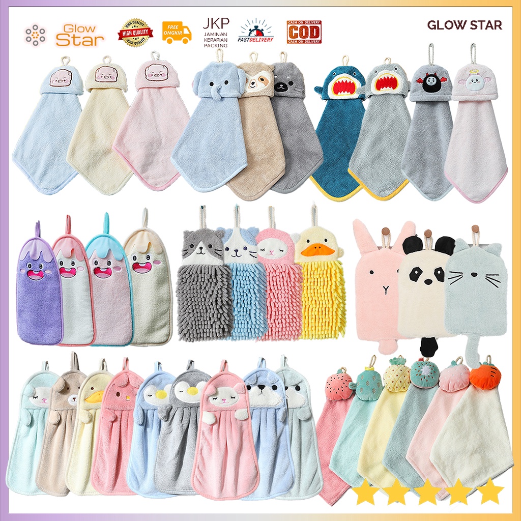 Jual Handuk lap tangan dapur kamar mandi kain Premium tebal penyerap ...