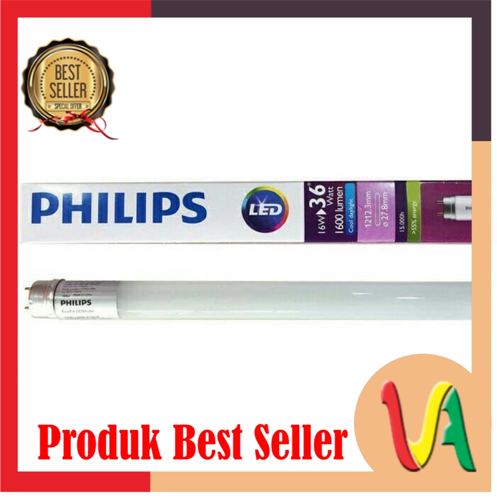 Jual PHILIPS / LED Tube Ecofit 1200mm 16W 765 T8 TL LED 16 WATT ...