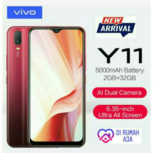 Jual VIVO Y11 - 5000mAh Battery, AI Dual Camera - GARANSI RESMI 1 TAHUN ...