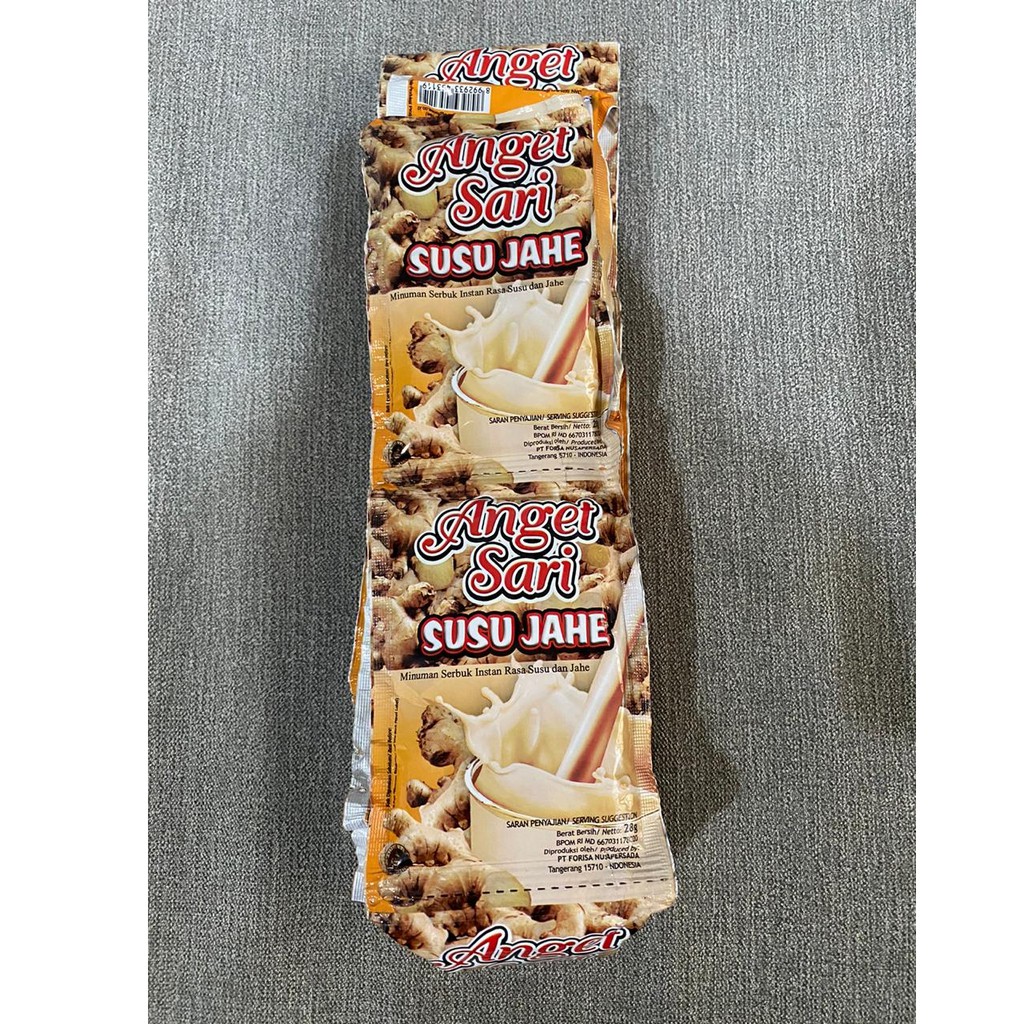 Jual Susu Jahe ANGET SARI Sachet ( Renceng ) | Shopee Indonesia