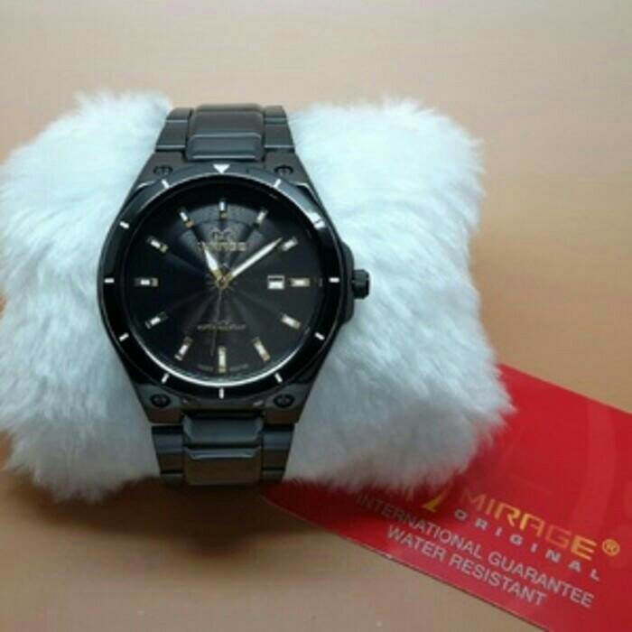 Jual Jam Tangan Mirage Full Black Original | Shopee Indonesia