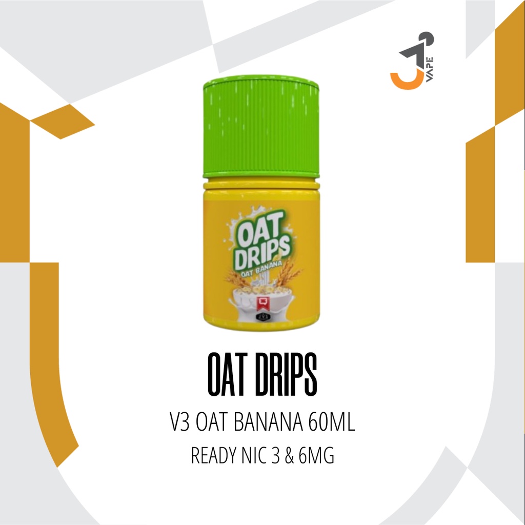 Jual OAT DRIPS V3 BANANA 60ML BY JVS X STEAM QUEEN JUICE E-LIQUID VAPOR ...