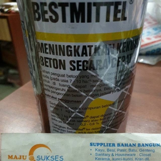 Jual LEM PENGUAT BETON OBAT COR BETON PENGERAS COR SEMEN BESTMITEL 1 L ...