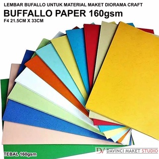 Jual Kertas Bufalo F4 Phyton 160gsm 21,5cm x 33cm - Bahan Pelapis Tanah ...