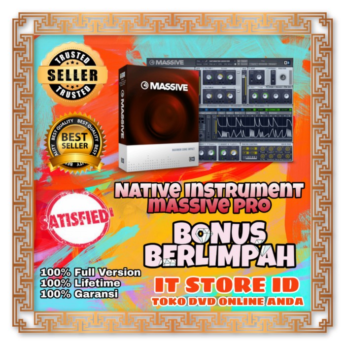 Jual Native Instrument Massive Plugin VST DVD Windows & Mac | Shopee Indonesia