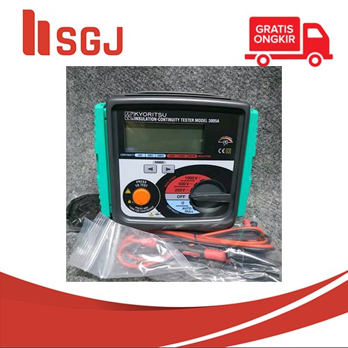 Jual Megger / Insulation Tester KYORITSU 3005A ORIGINAL | Shopee Indonesia