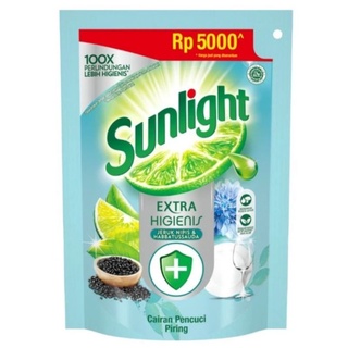 Jual SUNLIGHT SABUN CUCI PIRING JERUK NIPIS REFILL 210ML & 370ML | Shopee Indonesia