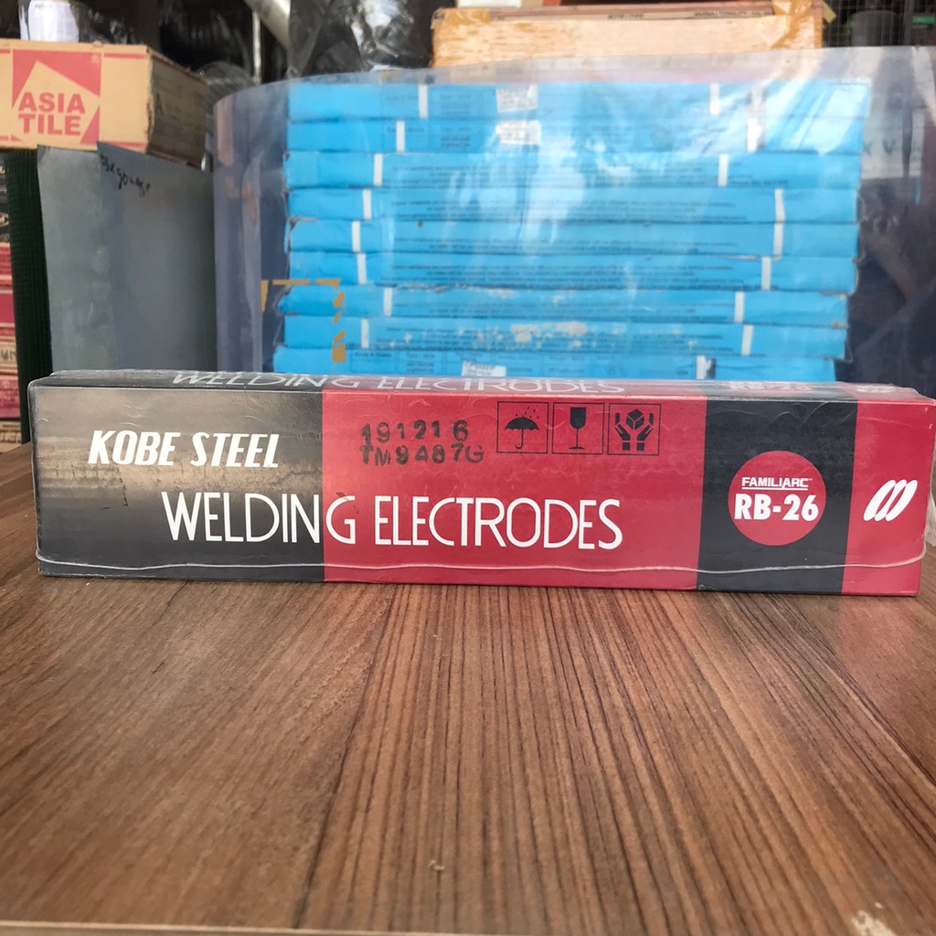 Jual Kawat Las listrik KOBE RB-26 2.6mm AWS E6013 | Shopee Indonesia
