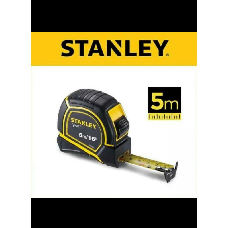 Jual Meteran Stanley 5m - 16" (STHT36194) Tylon Tape Stanley | Shopee ...