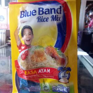 Jual Blue Band Rice Mix Rasa Ayam isi 12 sachet x 45 gram | Shopee ...