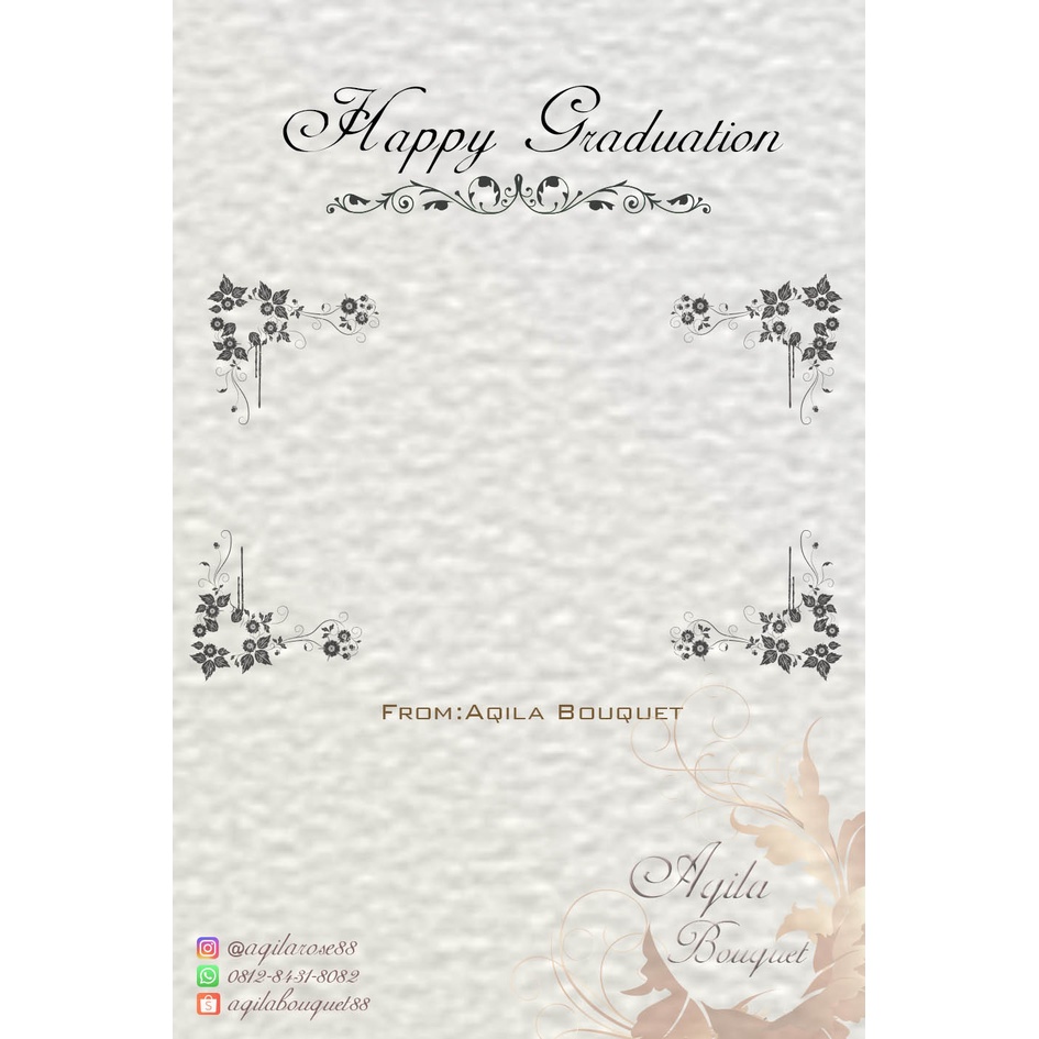 Jual Kartu Ucapan Bucket Happy Graduation | Shopee Indonesia