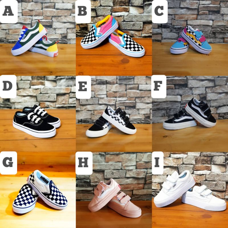 Jual SEPATU ANAK VANS / SEPATU KID VANS / SEPATU ANAK VANS OLD SKOOL ...