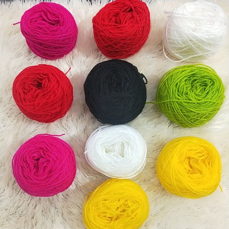 Jual Benang Wol 3,6,12gulung Indonesia|Shopee Indonesia