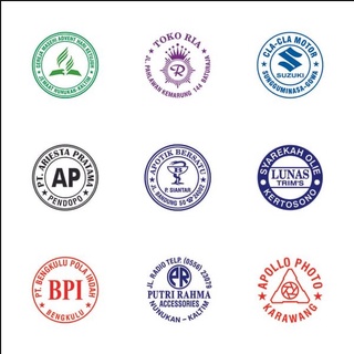 Jual Stempel/cap kantor/cap nota/stempel logo/stempel lunas/stempel ...