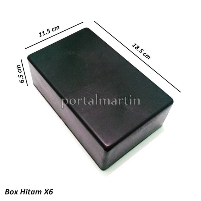 Jual Box X6 Hitam Project Box Plastik Tebal Berkualitas Indonesia ...