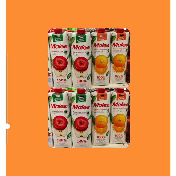Jual Malee Mandarin Orange Juice 1 liter | Shopee Indonesia