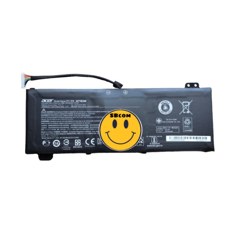 Jual Baterai Acer AP18E8M AP18E7M Nitro 5 AN515-43 R74R Original ...