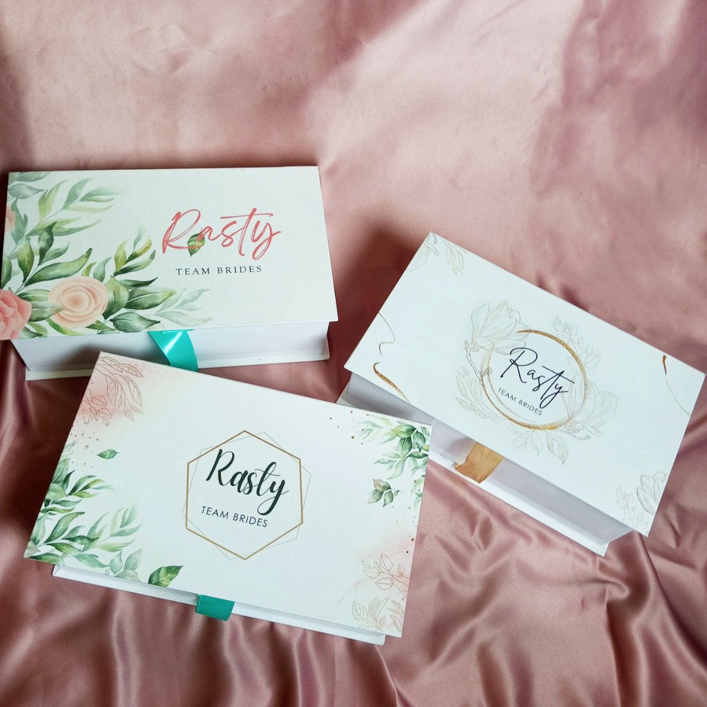 Jual Box Bridesmaid Exclusive/Hard box custom/Hampers/Kemasan/Gift Box ...