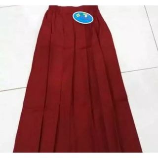 Jual Seragam Sekolah Rok Rempel Merah Panjang SD, Putih, Cokelat, Biru SMP, Abu-abu SMA Merk ...