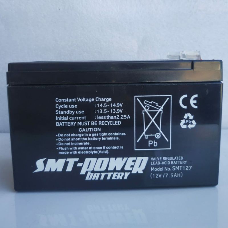 Jual BATTERY SMT POWER 12V | Shopee Indonesia