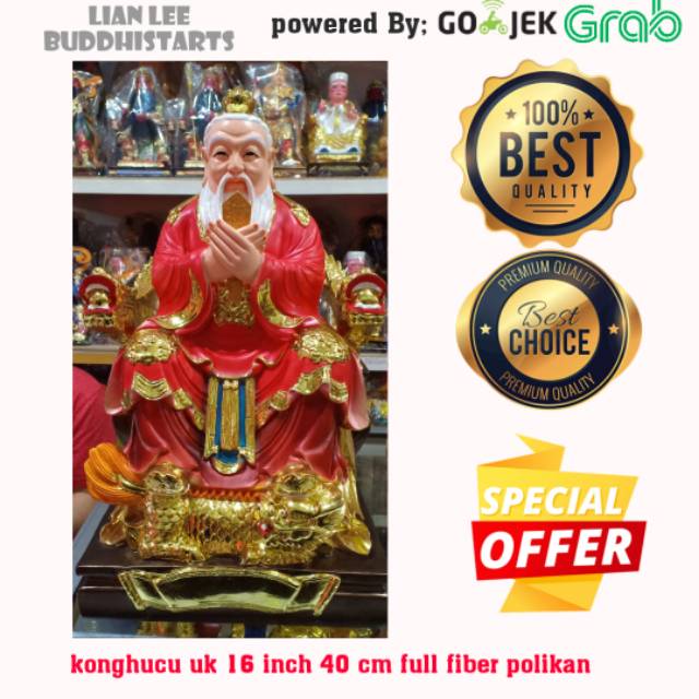 Jual Patung Nabi Konghucu uk 16 inch | Shopee Indonesia