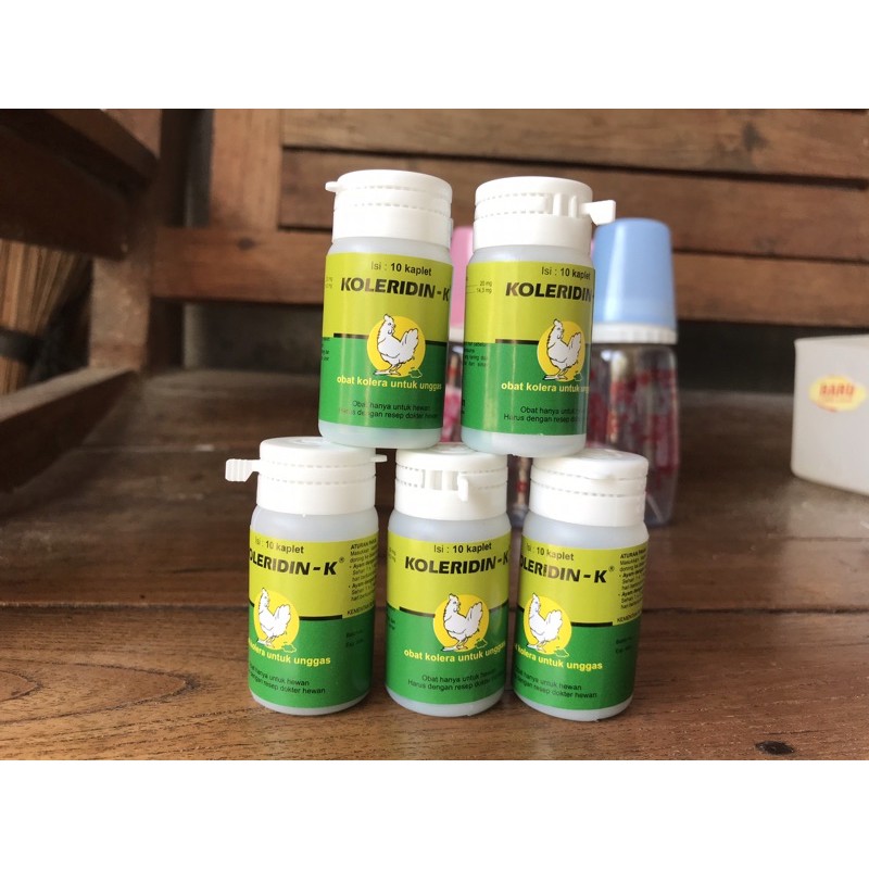 Jual KOLERIDIN K - Obat Kolera Unggas Dan Ayam 10 Kapsul | Shopee Indonesia