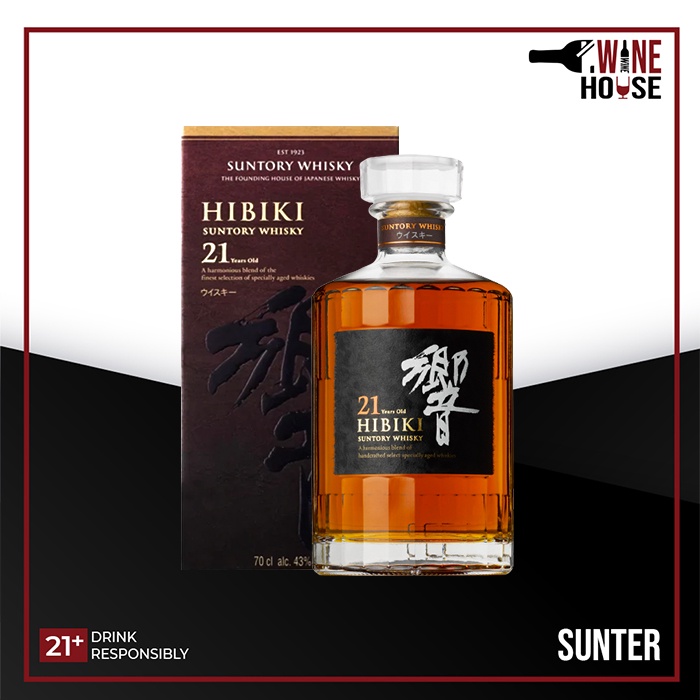 Jual Suntory Hibiki 21 Years - Japanese Blended Whisky | Shopee Indonesia