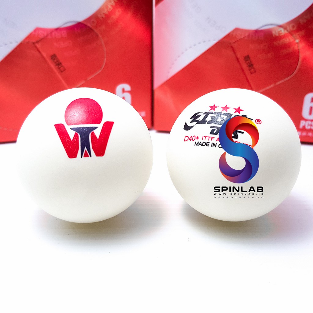 Jual Bola Pingpong Tenis Meja DHS DJ40+ World Tour Eceran Satuan Indonesia|Shopee Indonesia