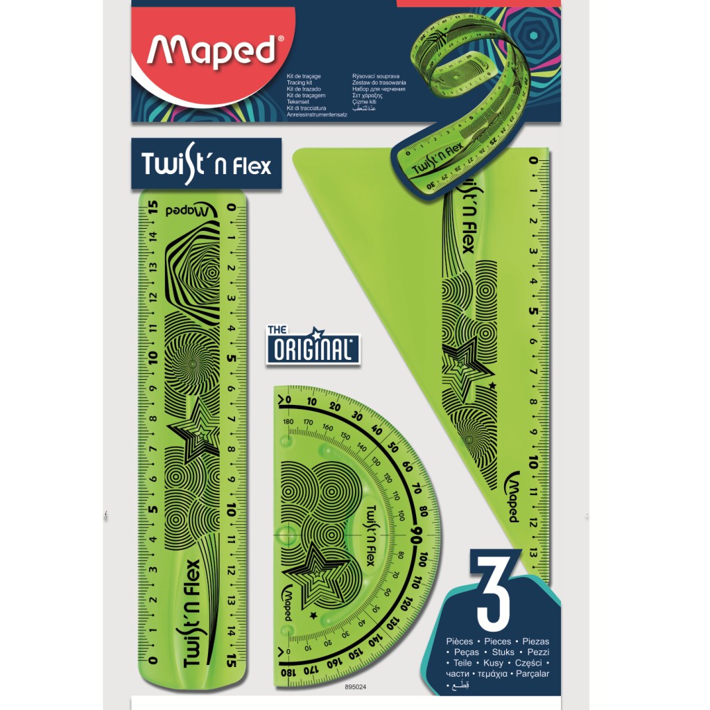 Maped Twist 'n Flex 3-pc Set (1set)