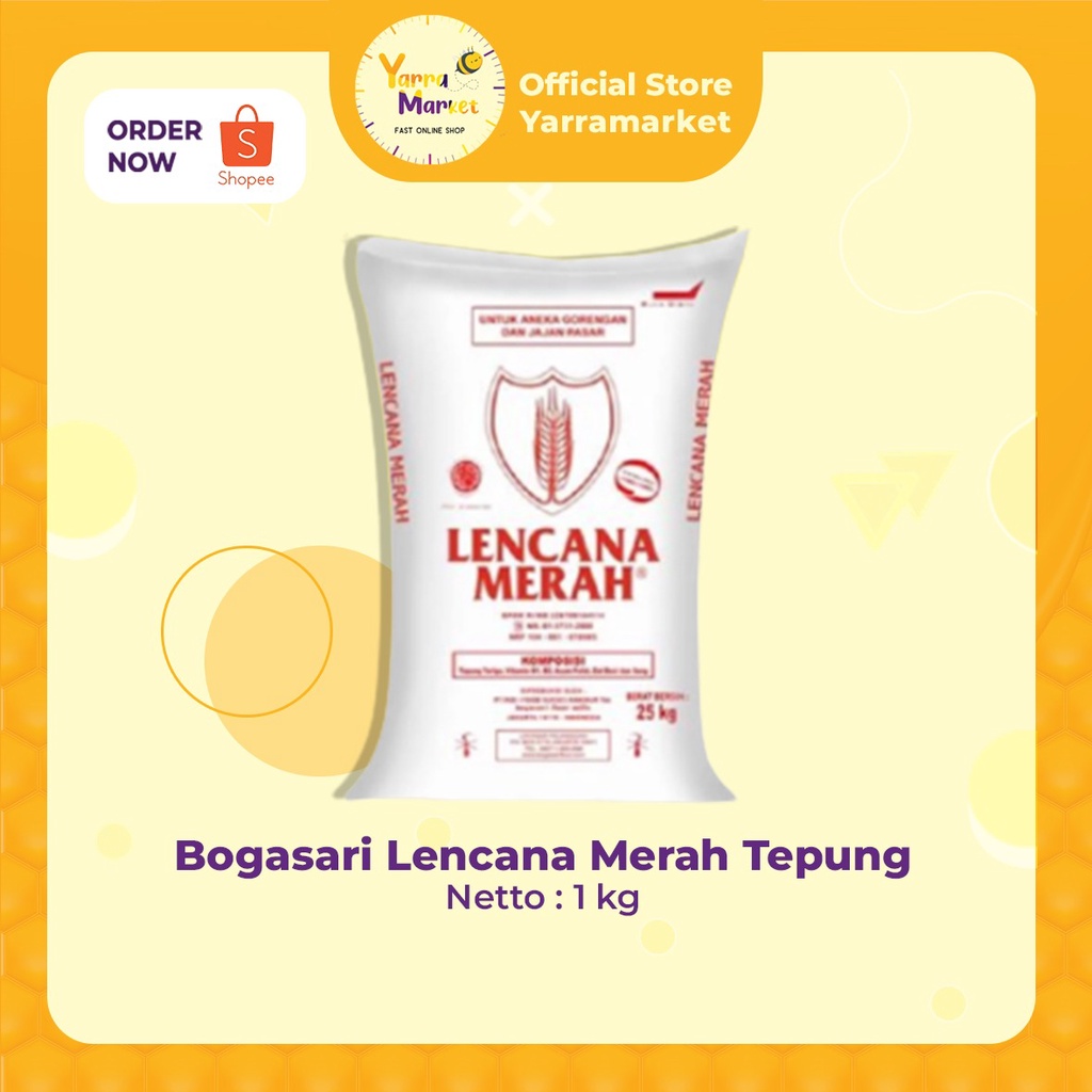 Jual TEPUNG LENCANA MERAH 1kg Indonesia|Shopee Indonesia