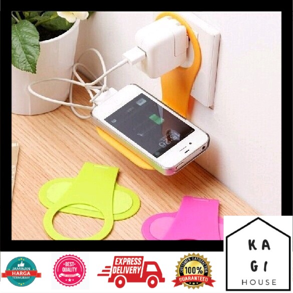 Jual Tempat Charge HP Dudukan Steker Frame Steker Stop Kontak Holder ...