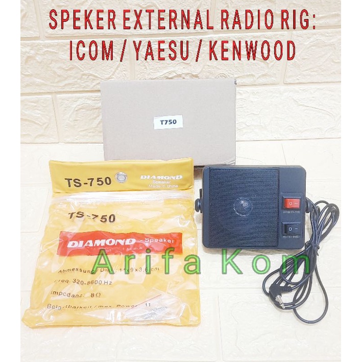 Jual SPEKER EXTERNAL RADIO RIG ICOM 2300H YAESU 2980 RIG KENWOOD RIG ...