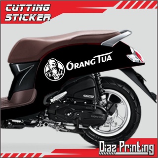 Jual Cutting Sticker Orang Tua Sticker Unik | Shopee Indonesia