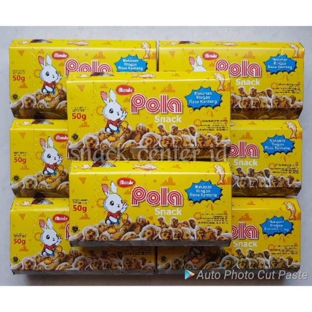 Jual Pola Snack 50 gr (8 pcs) Volume 1 kg | Shopee Indonesia