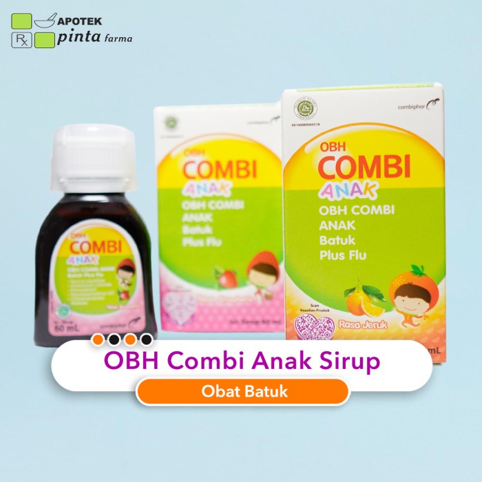 Jual OBH Combi Anak Batuk Plus Flu 60 ml | Shopee Indonesia