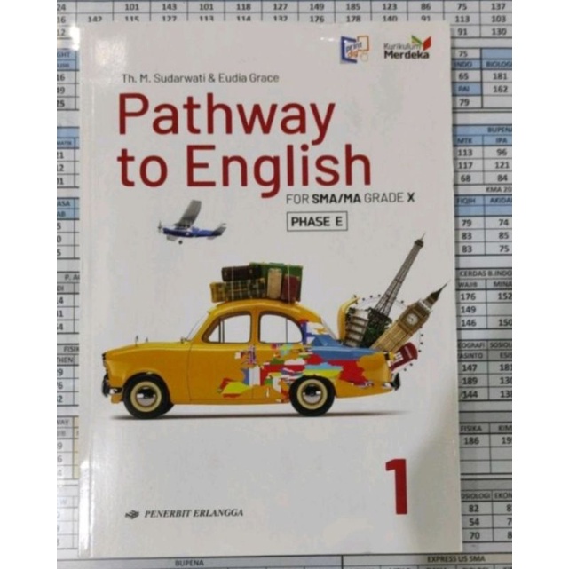 Jual ORI buku teks bahasa Inggris pathway to English kurikulum merdeka untuk SMA kelas 10 ...