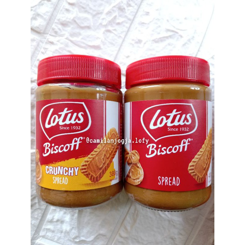 Jual Lotus Biscoff Spread dan Crunchy / Selai Lotus Biscoff Indonesia ...