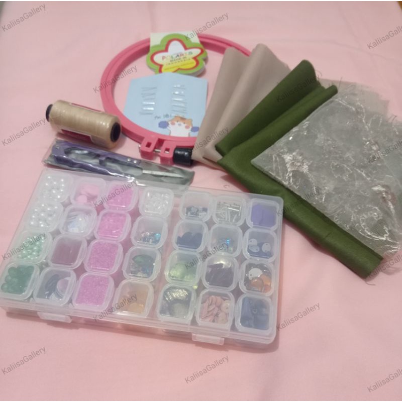 Jual paket alat & bahan belajar payet pemula | Shopee Indonesia