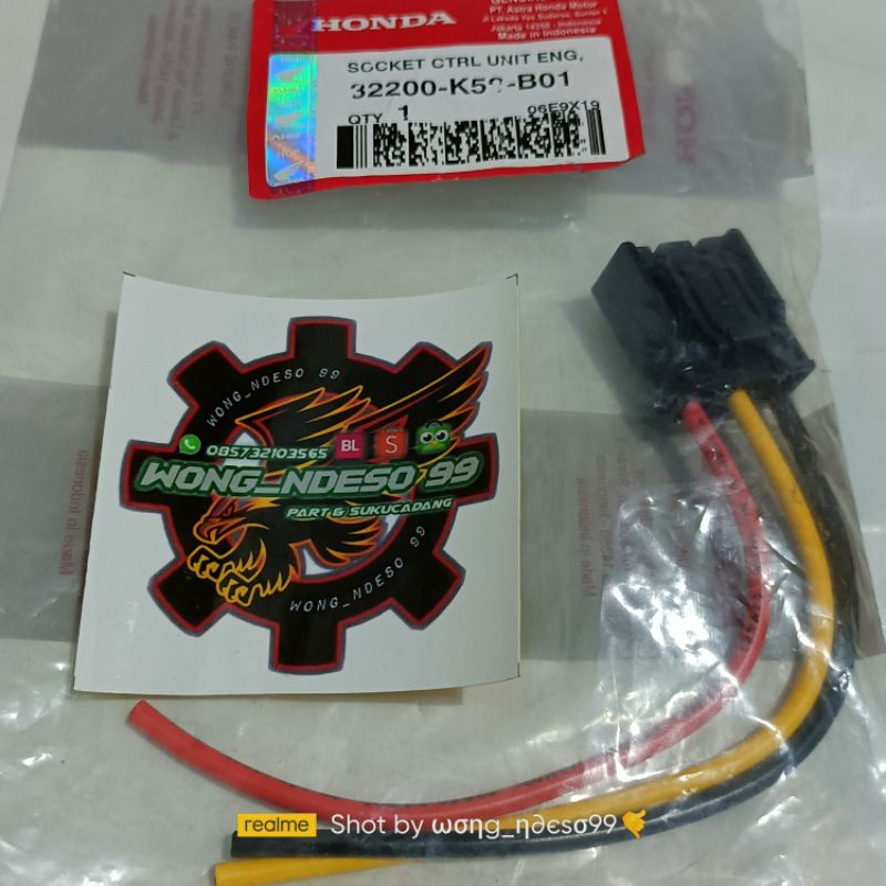 Jual socket ecu,socket control ecu unit eng,socket ecu vario125 ...