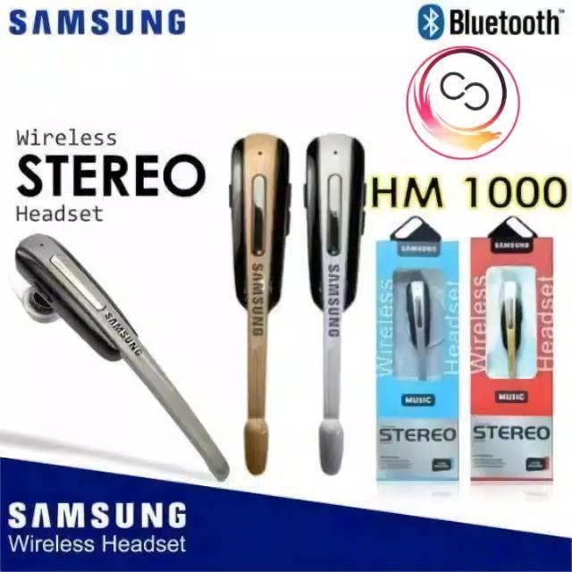 Headset Bluetooth HM1000/ Handsfree Bluetooth HM1000 / Earphone HM1000 ...