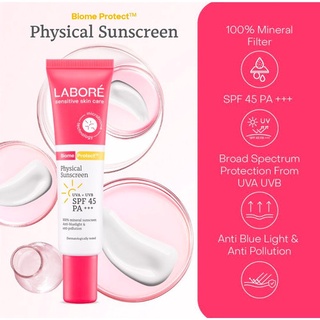 Jual LABORE Sensitive Skin Care BiomeProtect Physical Sunscreen SPF 45 ...